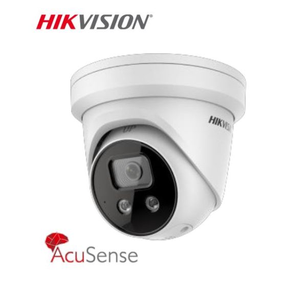 Hikvision Acusense DS-2CD2366G2-IU IP Camera 6MP Turret Network Camera WHITE – Wintech